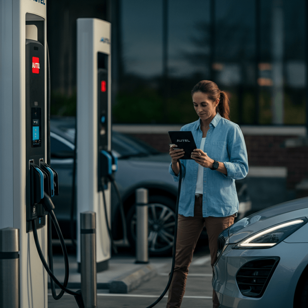 Autel Launches App-Free Card Readers at 100,000 EV Charging Stations