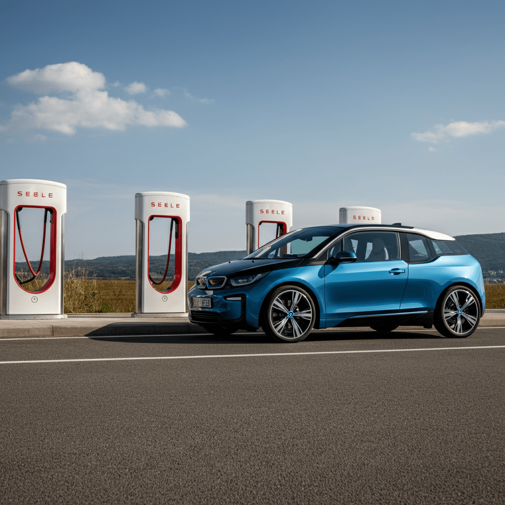 BMW EVs Officially Gain Access to Tesla Supercharger Network