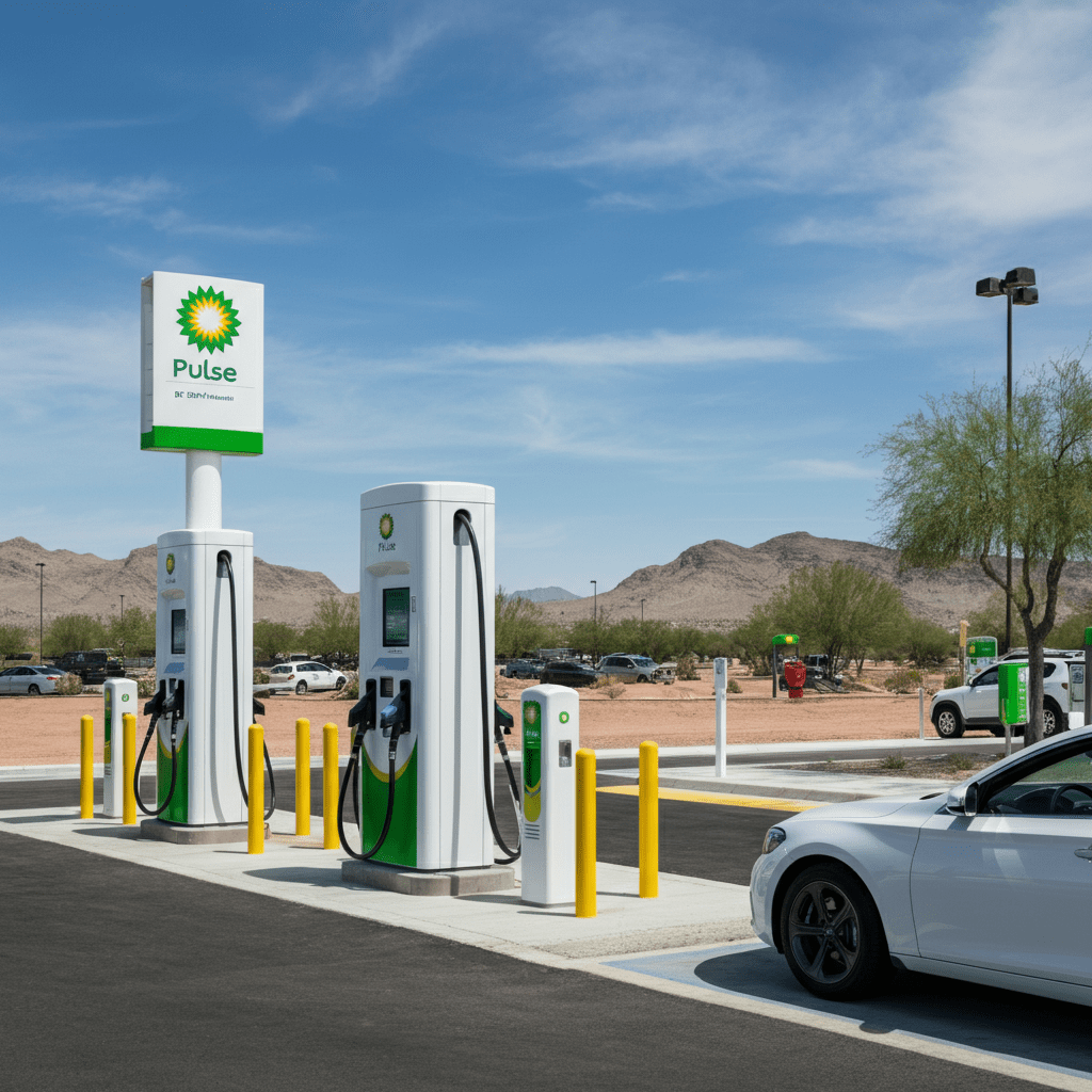 BP Pulse Ignites DC Fast Charging in Arizona: A Game Changer for EV Dr