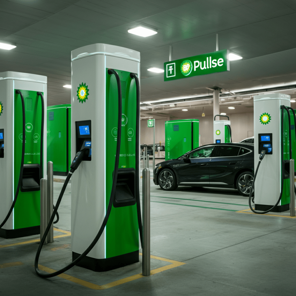 BP Pulse Launches a 40-Bay DC Fast-Charging Hub at Chicago O'Hare