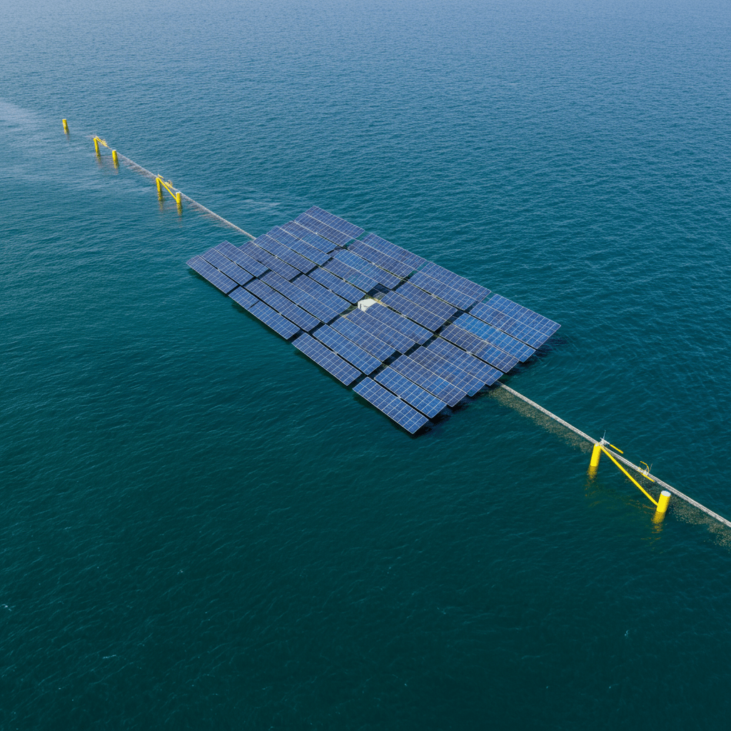 China Launches the World’s First 1-GW Offshore Solar Farm