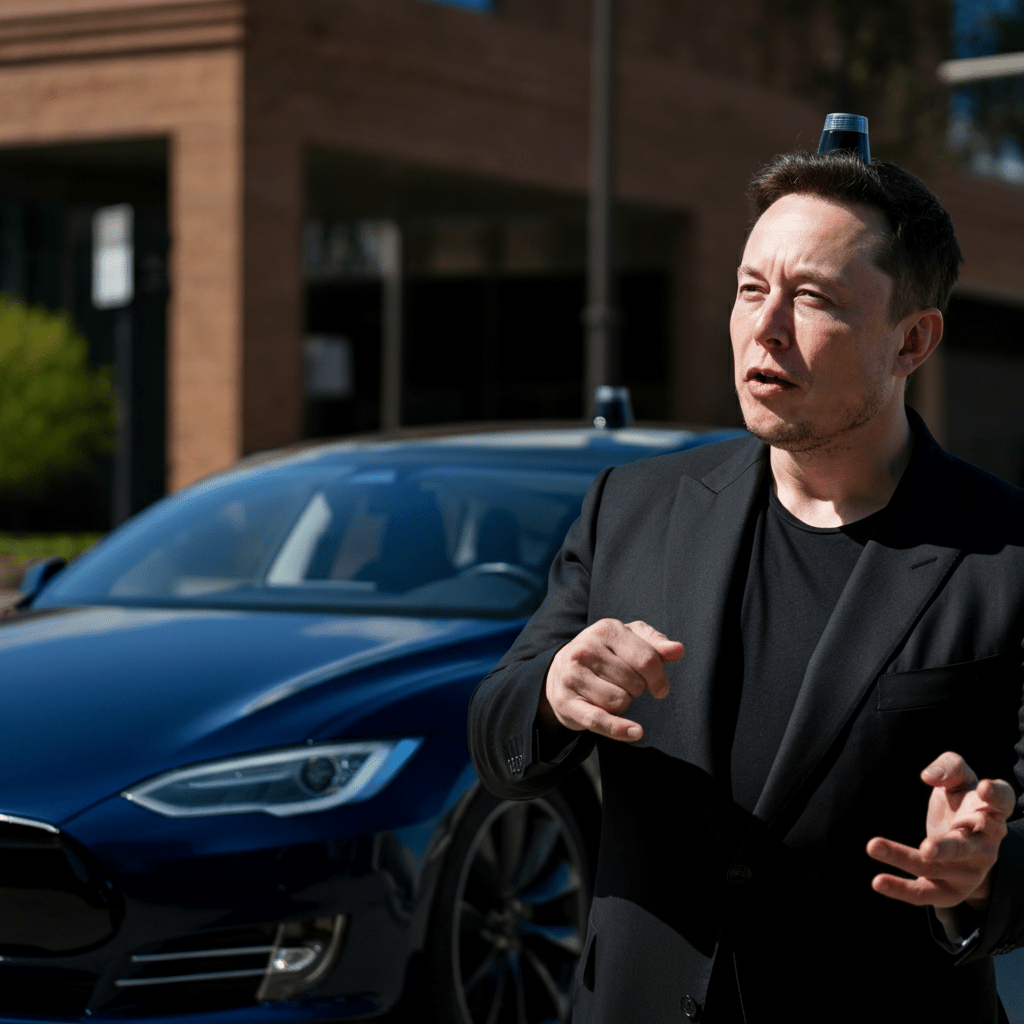 Elon Musk Cuts Tesla's Robotaxi Fleet Goal from 500 to 60 in Austin