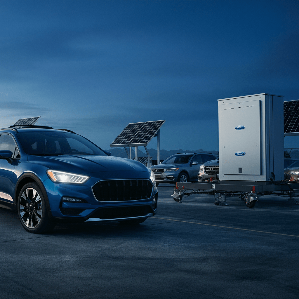 Ford Shifts EV Battery Focus to Grid and Data Center Storage Solutions