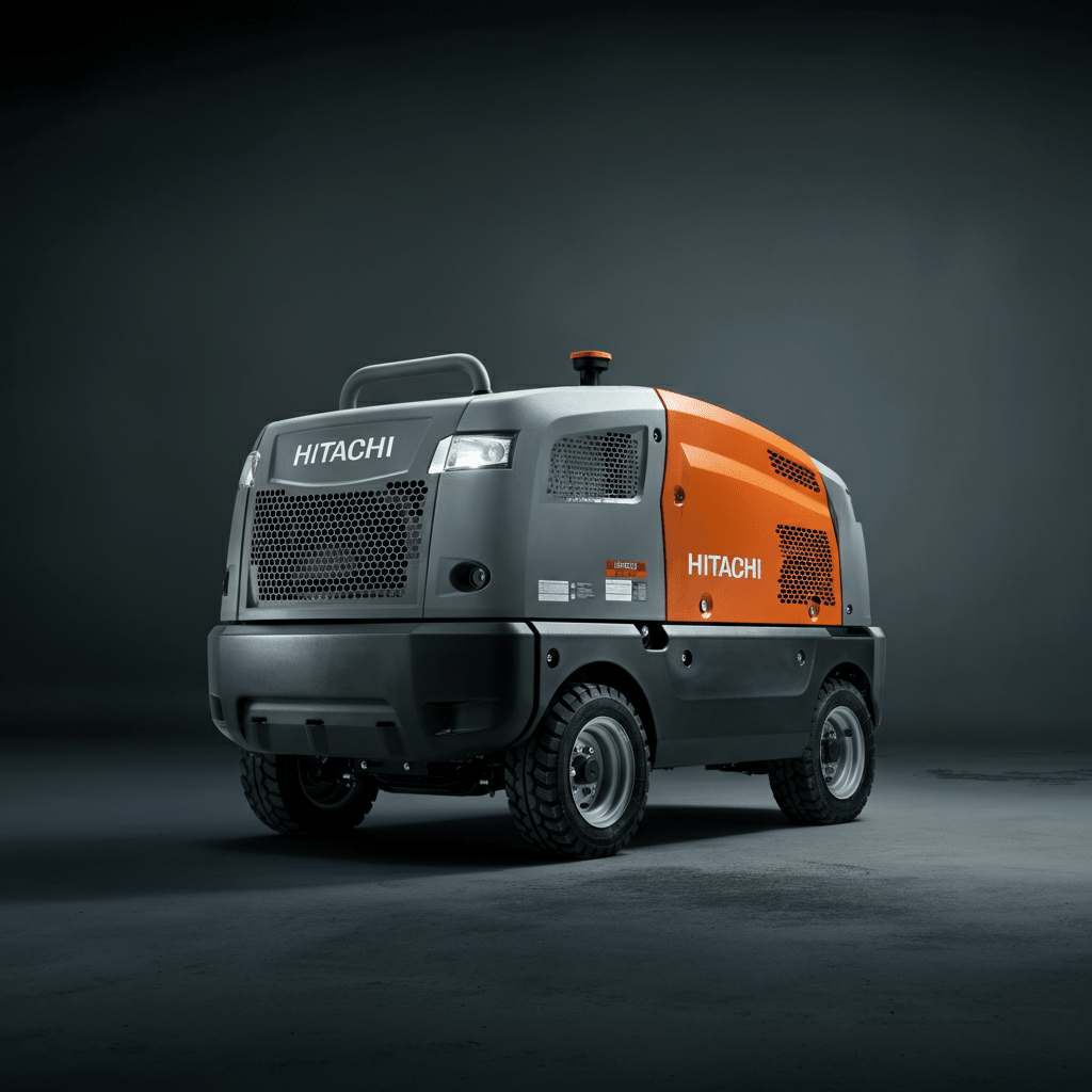 Hitachi Unveils Electric Air Compressor Solutions at CONEXPO 2026