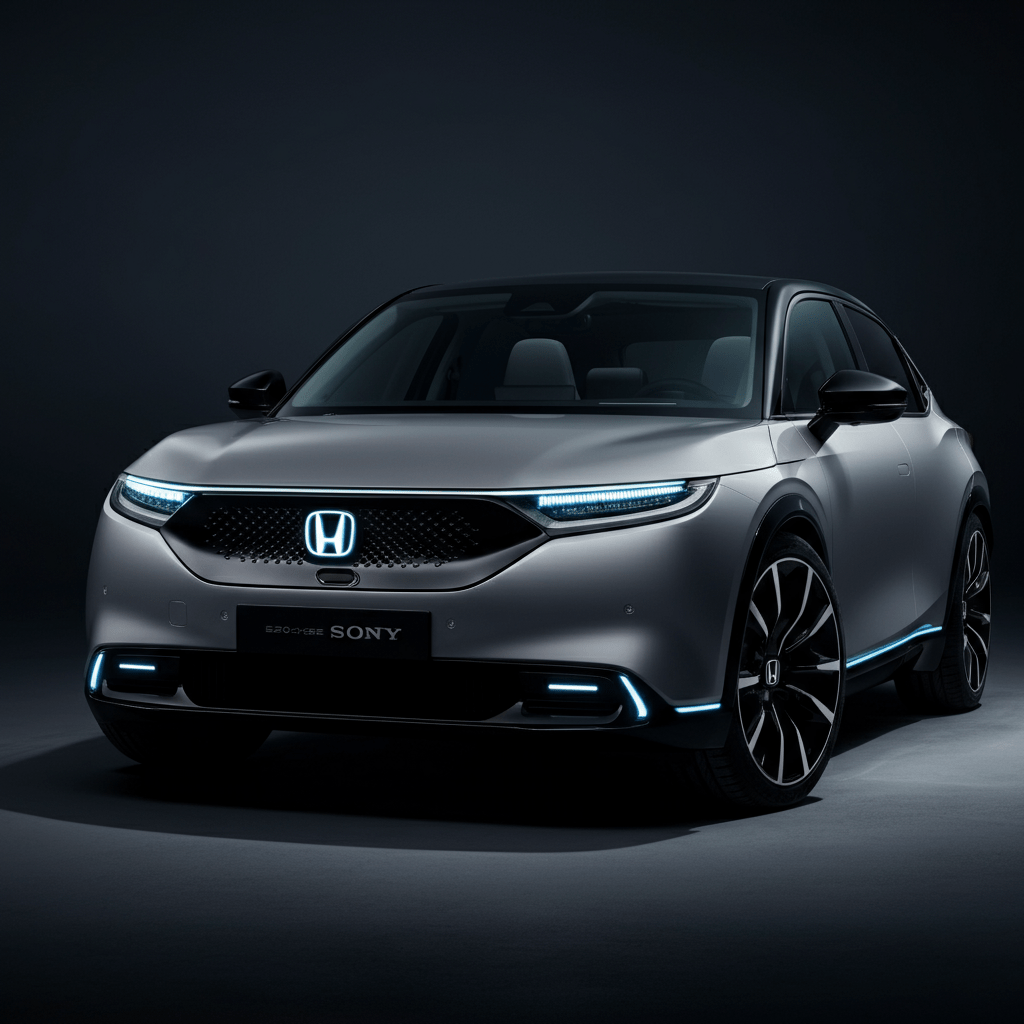 Honda and Sony to Launch Their First Electric Vehicle by 2026