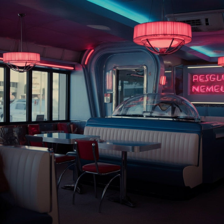 Inside Tesla’s Retro-Futuristic Hollywood Diner: An Exclusive First Lo