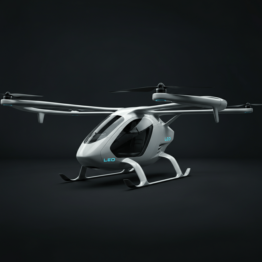 LEO JetBike: The Future of Personal Propeller-Free eVTOL Flights