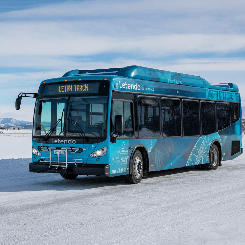 Letenda Launches 30-Foot Electric Midibus Designed for Harsh Canadian