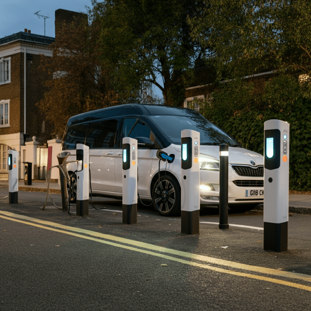 London Borough Champions Sustainability with 500 New Curbside EV Charg