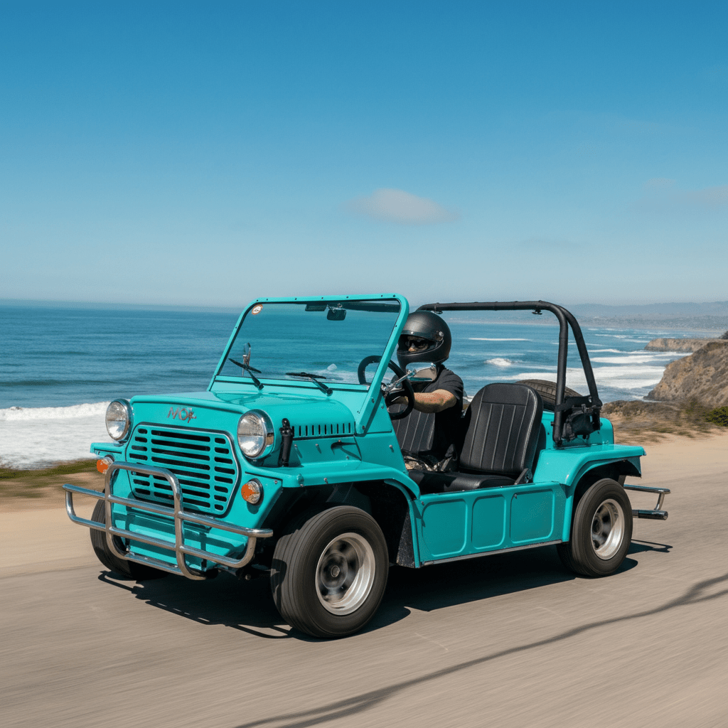 MOKE Launches Exciting 50 MPH Open-Top Electric Fun-Mobiles in Califor