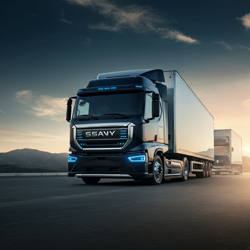 SANY's Convoy: Merging Autonomy with Human Experience in Electric Semi