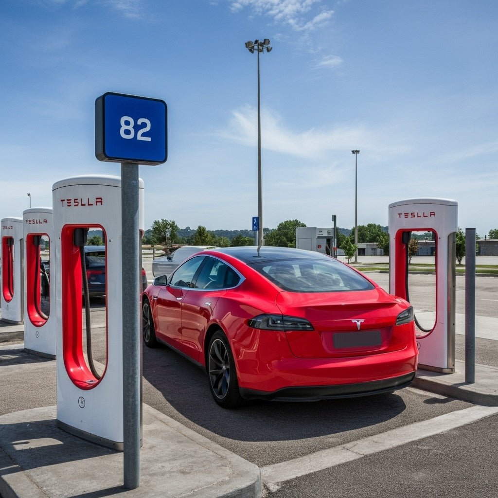 Disponibilidade em tempo real dos Superchargers Tesla agora no Google