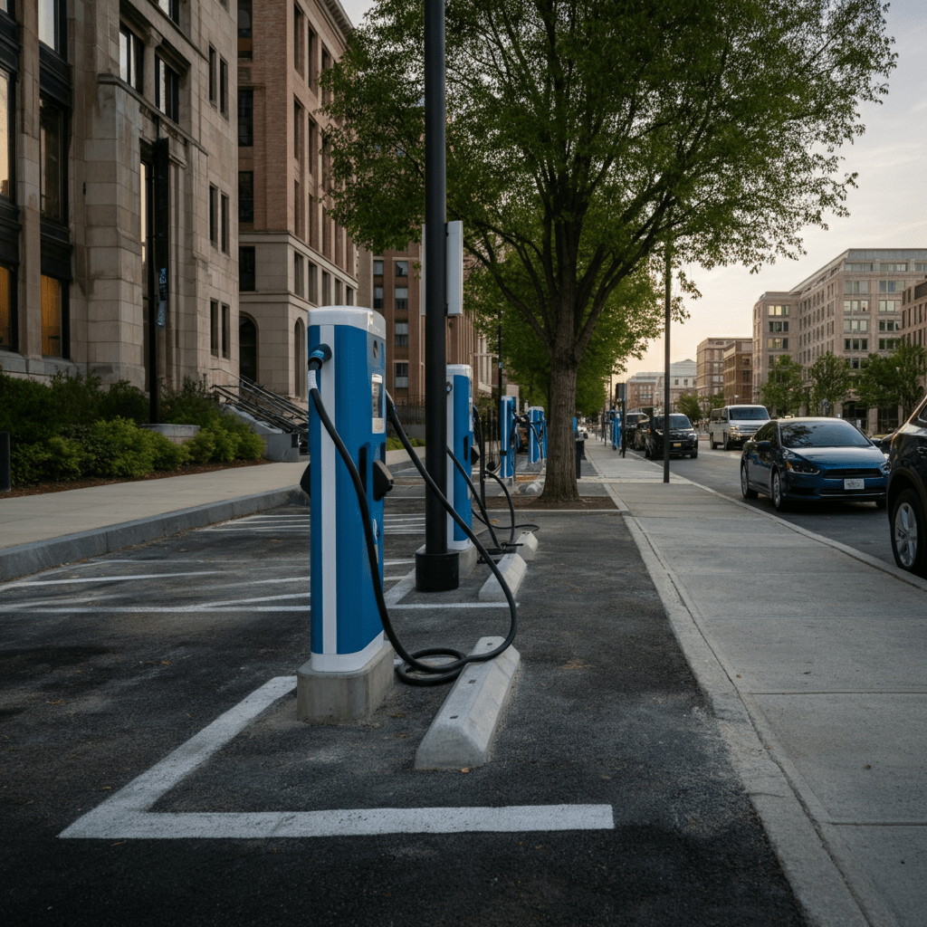 Washington DC Introduces Curbside EV Charging: A Step Towards Sustaina