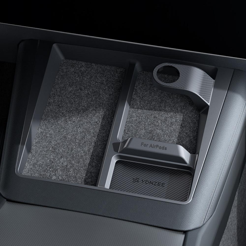 Center Console 3-in-1 Wireless Charging Anti-Slip Organizer for Model