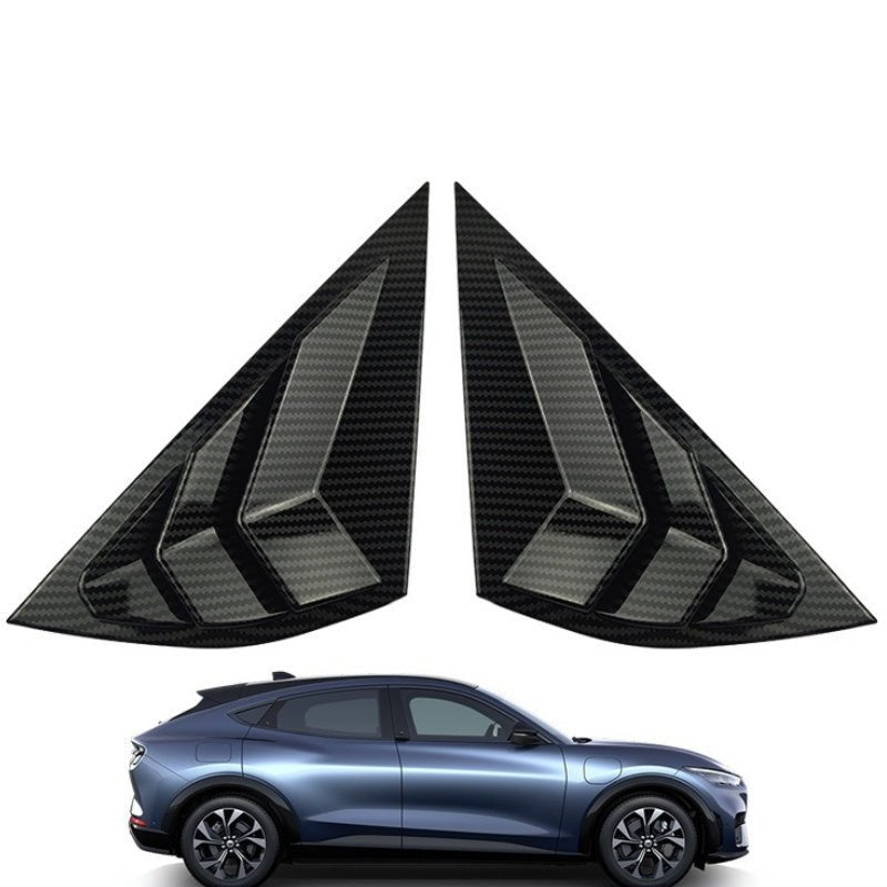 Ford Mustang Mach-E Rear Side Window Louvers Cover Blinds