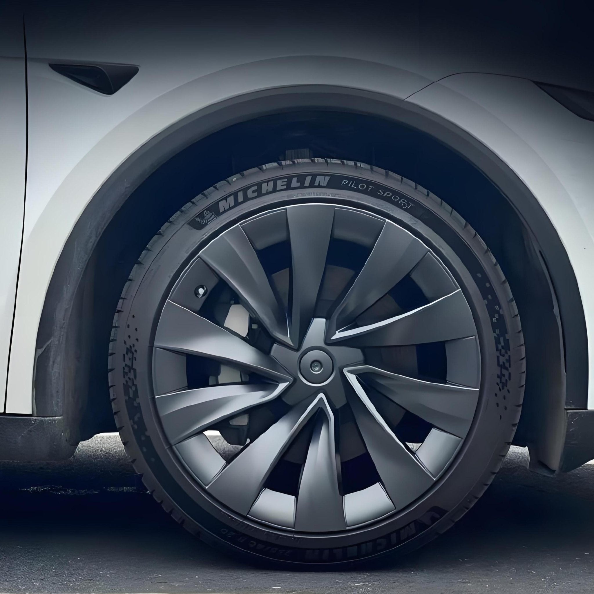 TESEVO 20″ Helix Wheel Covers for Tesla Model Y Juniper | OEM Style ...