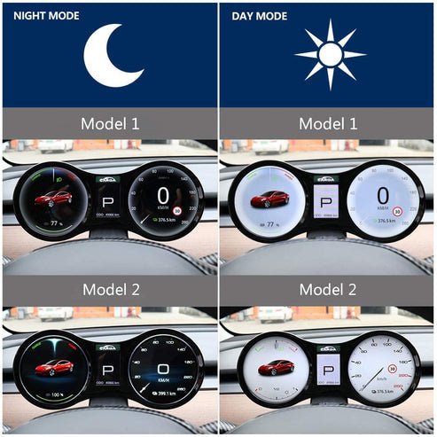 Tesla Model 3/Y Head Up Display Instrument Cluster