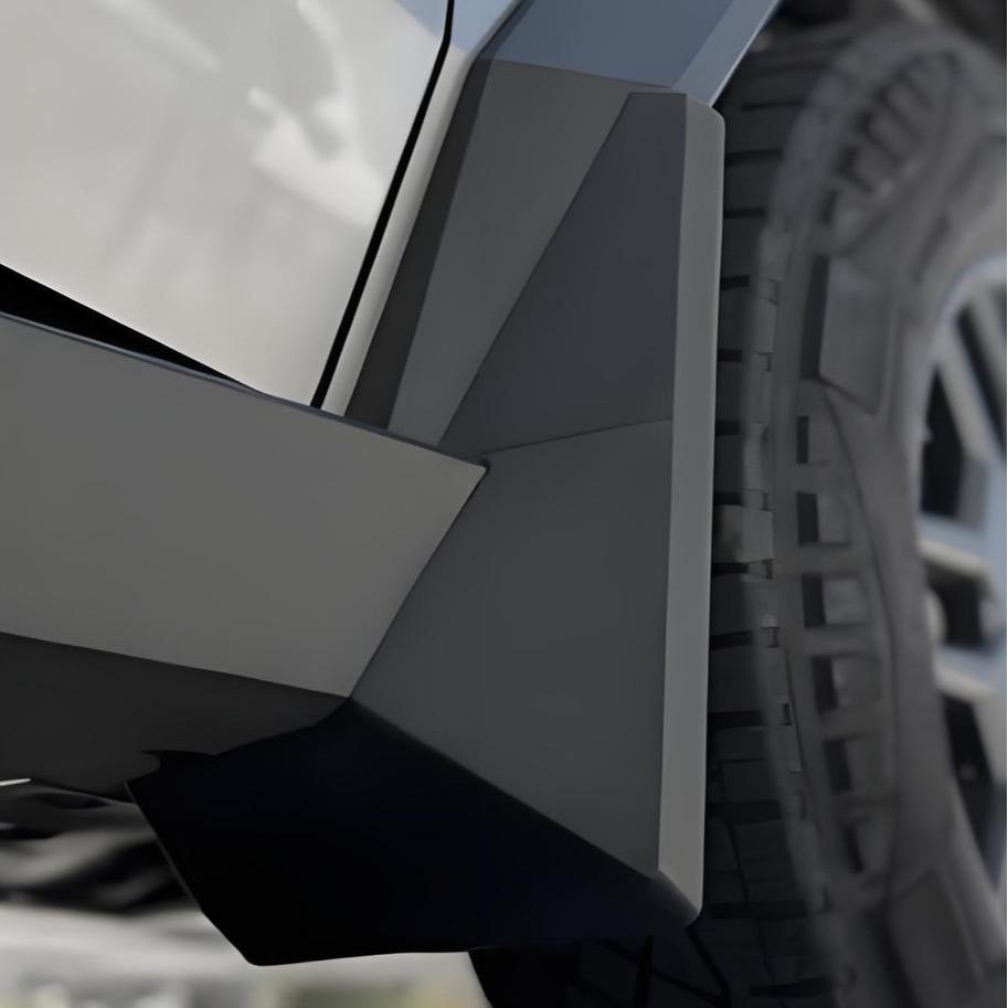 Tesla Cybertruck Mud Flaps | Protect Your Ride from Debris