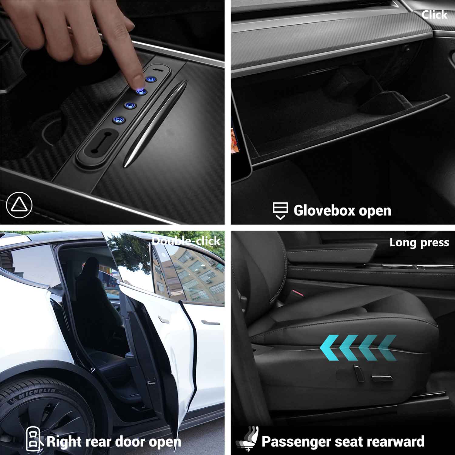 Tesla Model 3/Y Smart Buttons Console