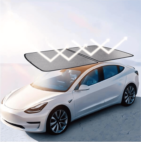 Tesla Model Y Sunroof Sunshade