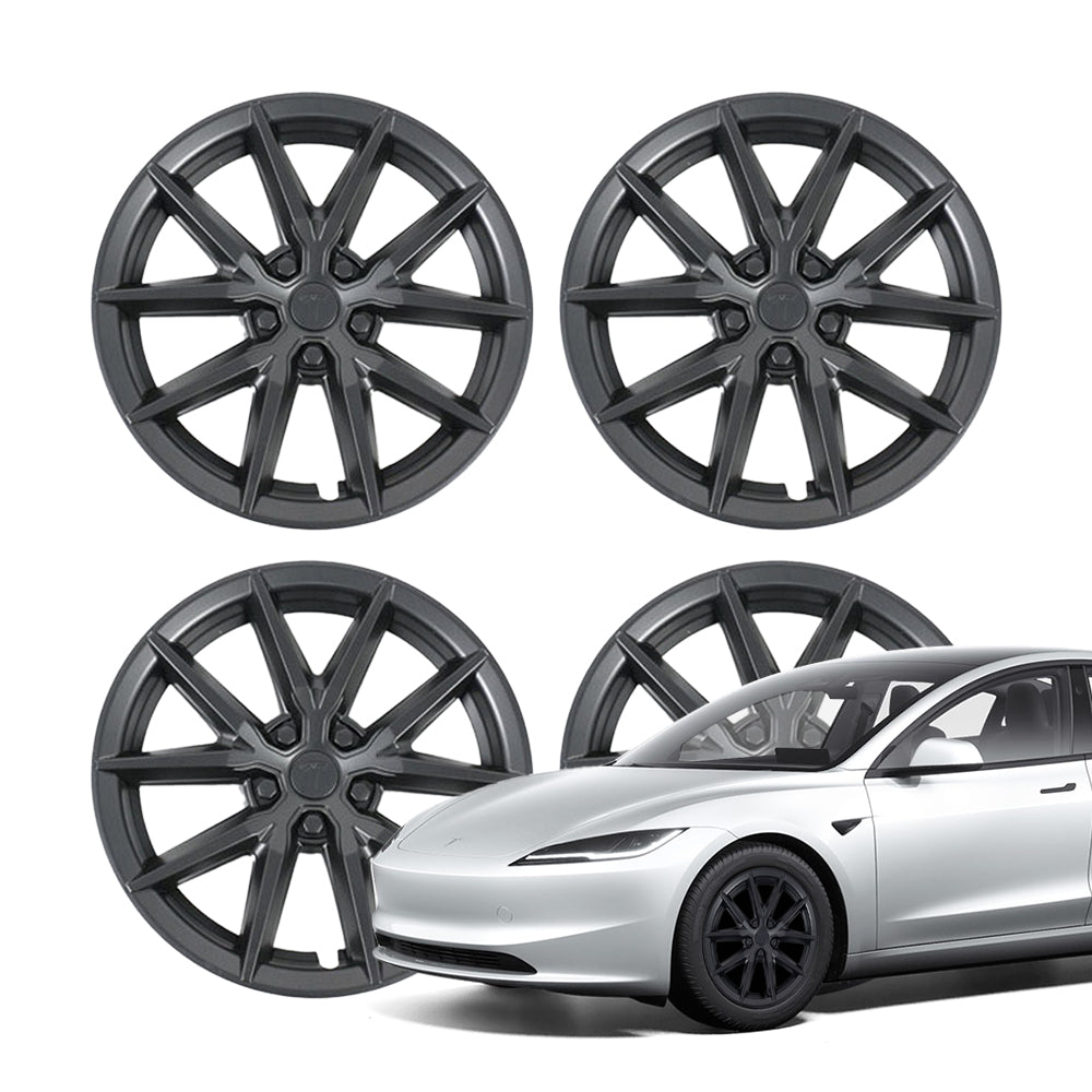 TESEVO 18" Thunder Model Wheel Covers for Tesla Model 3 - Set of 4