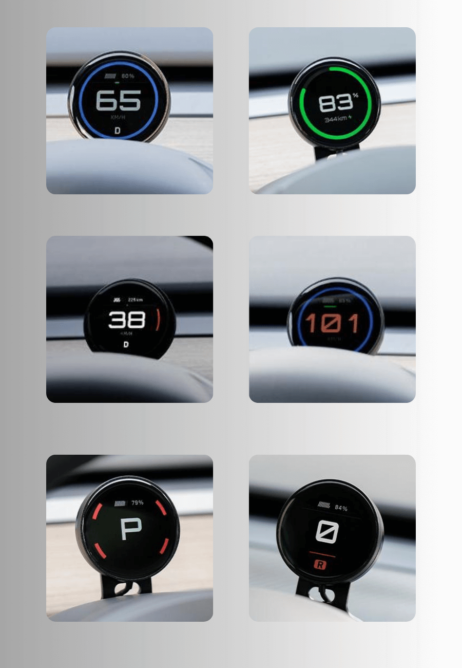 Tesla Model 3/Y TITA Magnetic Dashboard Display